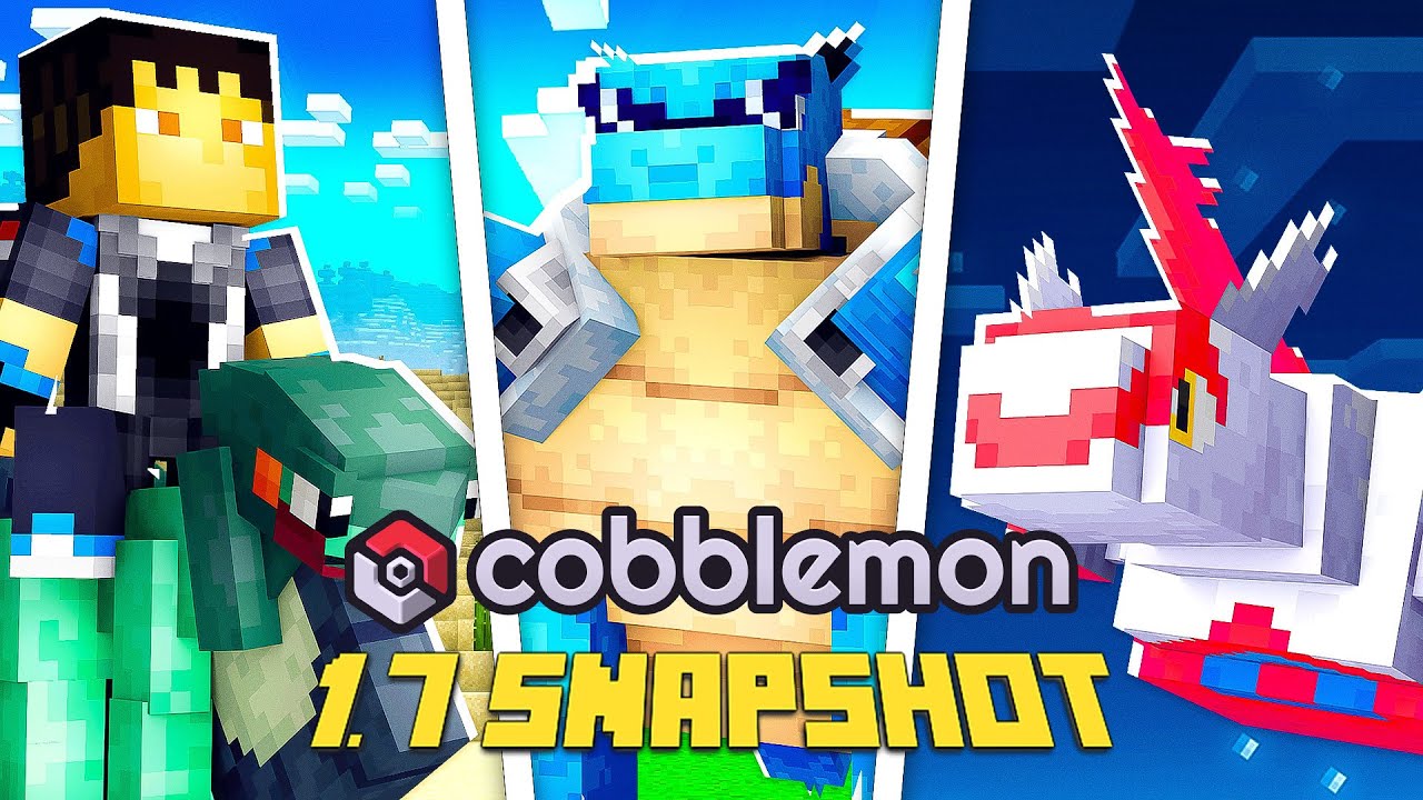 New Pokemon, Mounts, Cosmetics & More! Cobblemon 1.7 Snapshot - YouTube