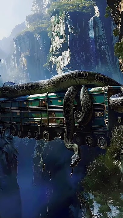 Natural Exploration | Travel Discover | Python #yautubeshorts #bus #art ...