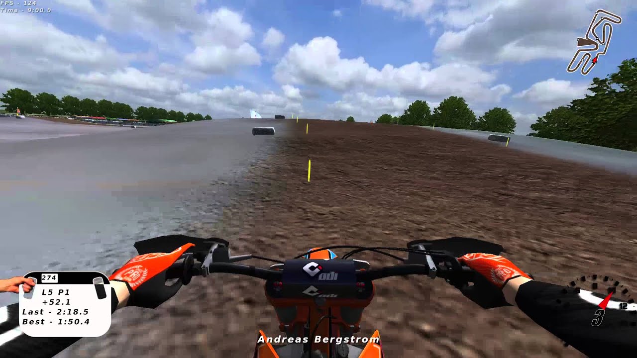 MX Simulator - A Lap Around 2016 Australian Motocross Nationals RND 1 ...
