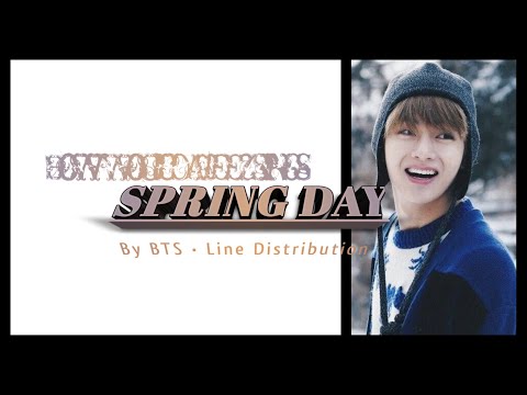 [AIM)    LINE DISTRIBUTION | How Would ATEEZ Sings 'SPRING DAY' By BTS