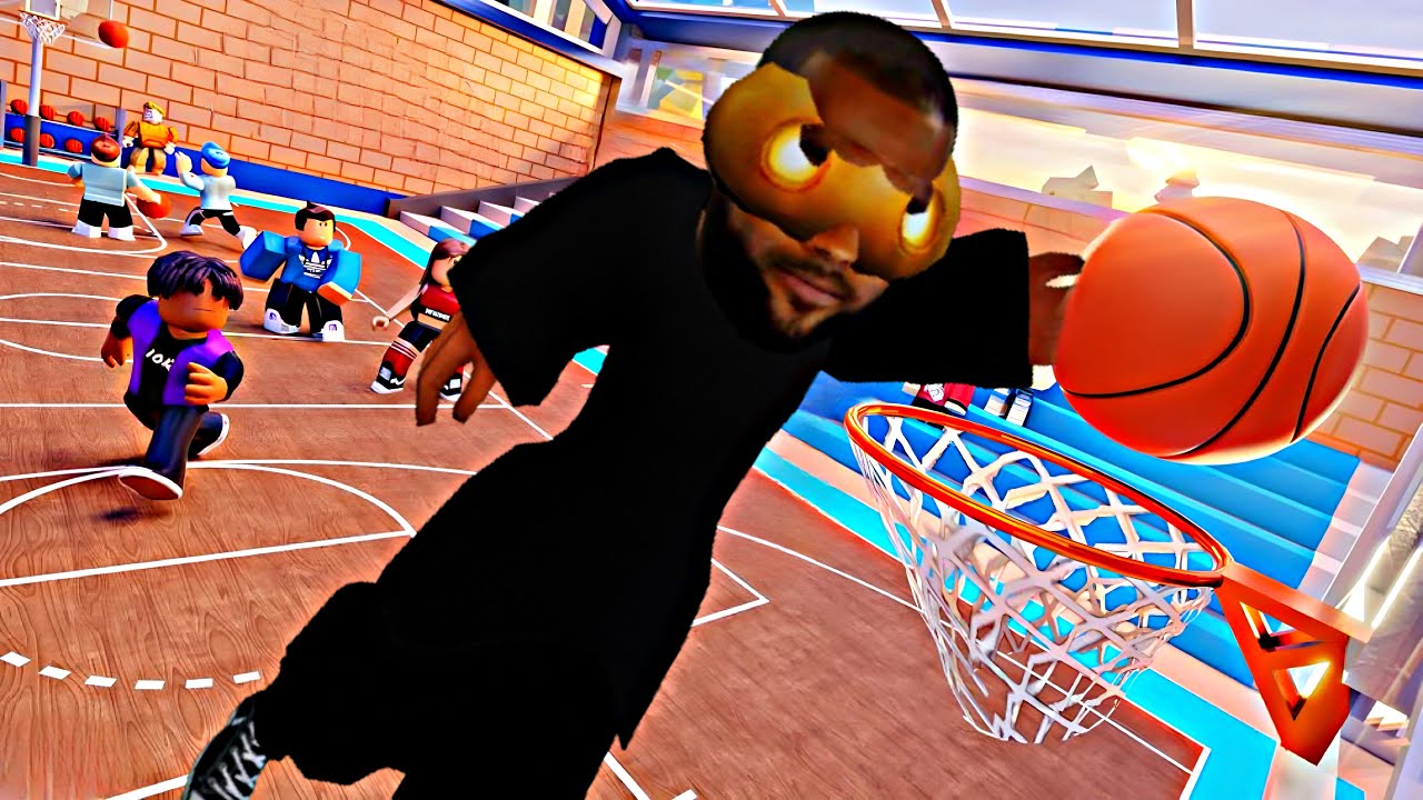 Basketball games on roblox are not real... - YouTube