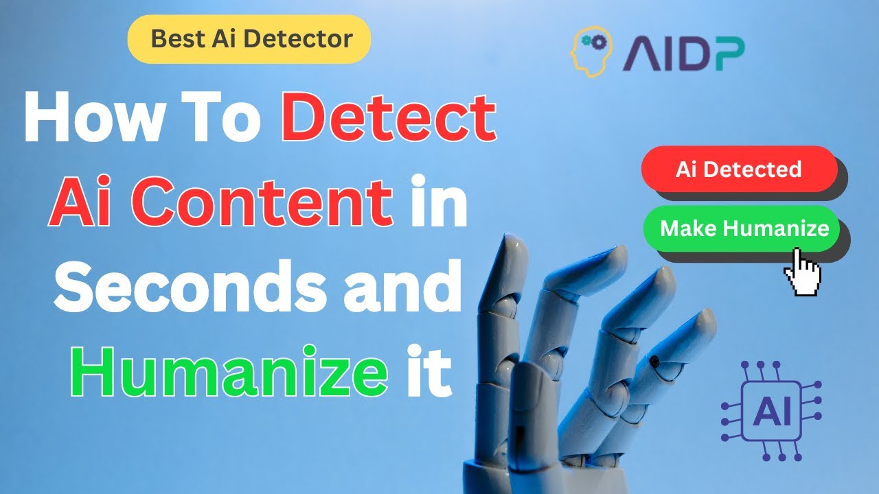 How To Detect Ai Content in Seconds and Humanize it using Ai Detector ...