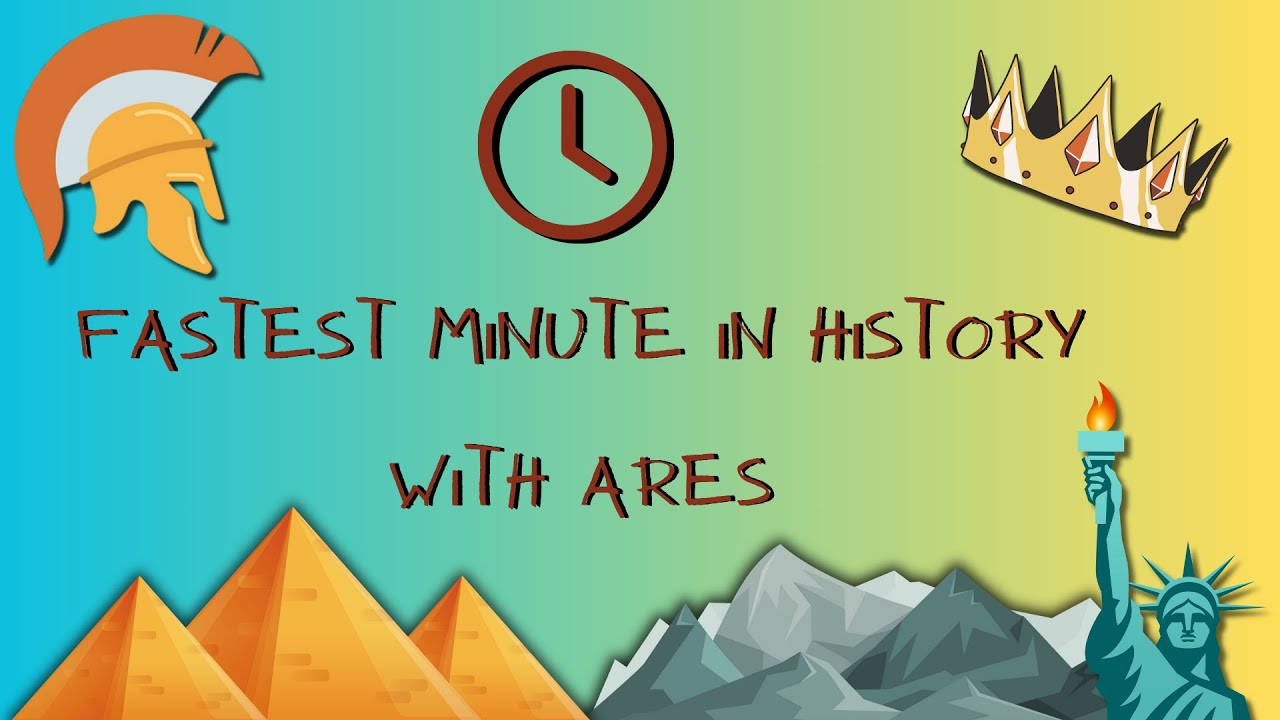 New Segment: Fastest Minute in History - YouTube