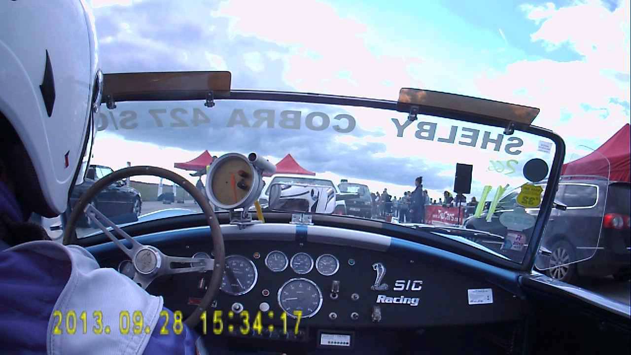 Shelby COBRA 427 DRAG RACE ET 11.210 1/4 mile - YouTube