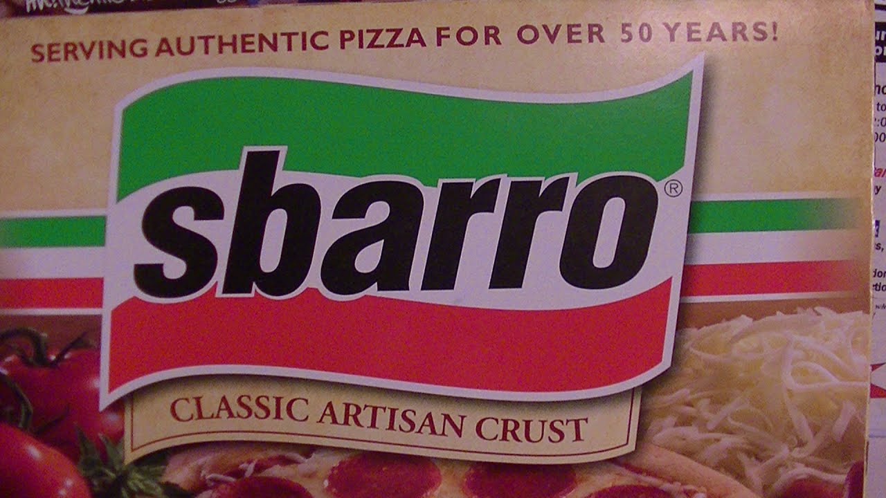 sAs PizzaNight: Sbarro Frozen Pizza - YouTube