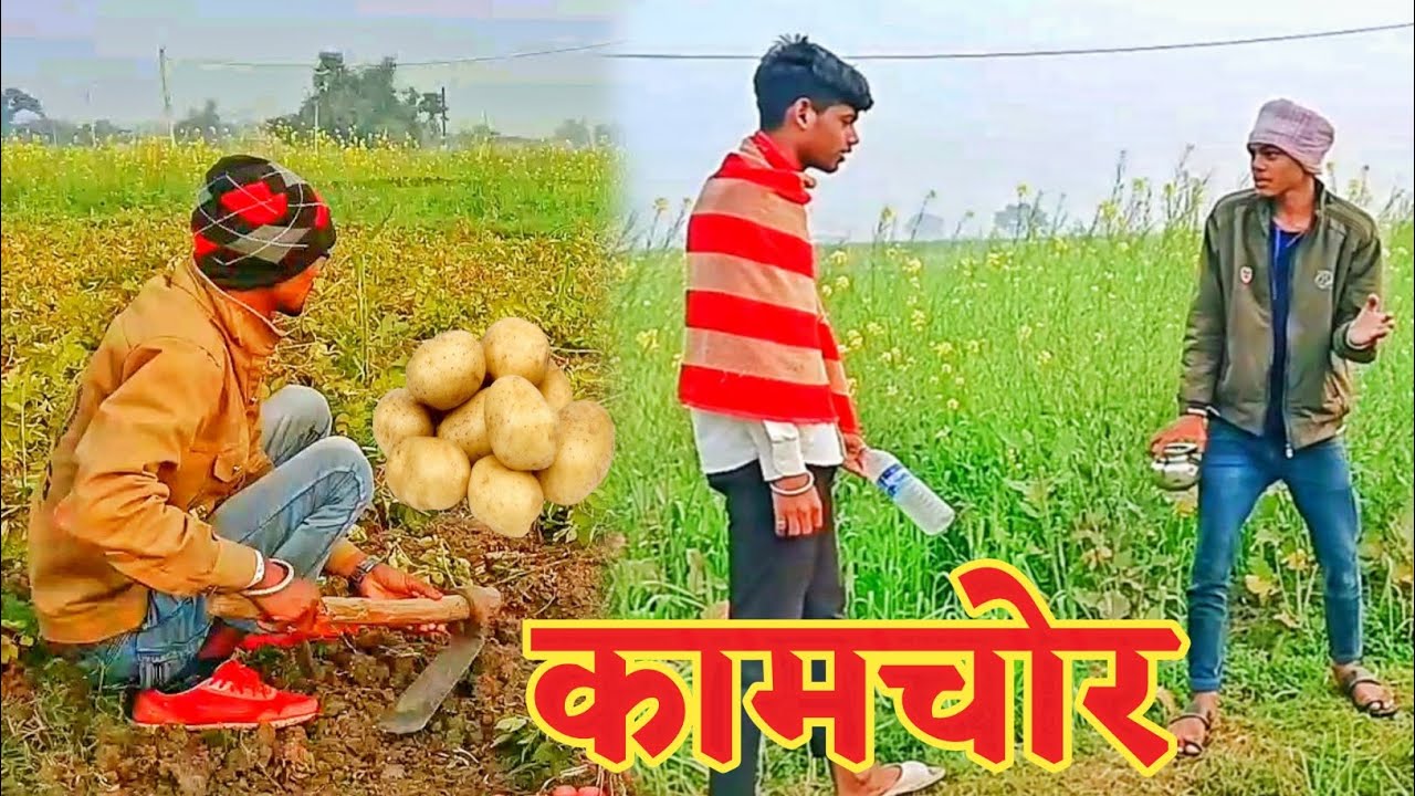 कामचोर _आलू कवारने के लिए भाई _भाई में लफरा | #dharam Kumar comedy || - YouTube