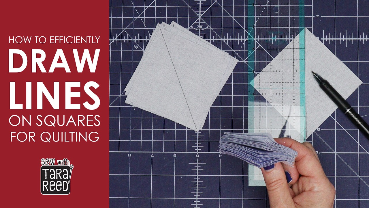 Quilting tips and tricks for beginners - how to streamline drawing and ...