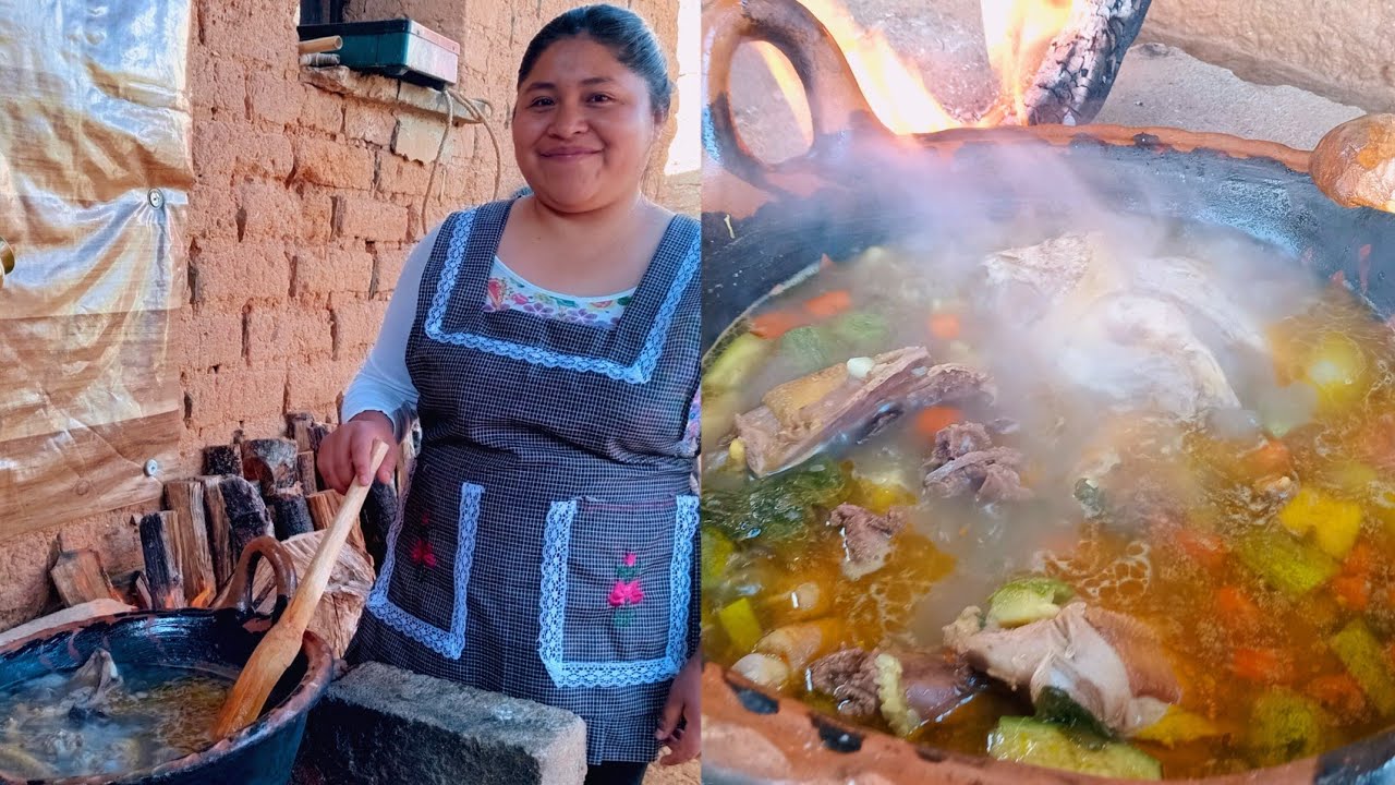 Caldo De Pollo Criollo Con Verduras Autentico De Rancho #cocina # ...