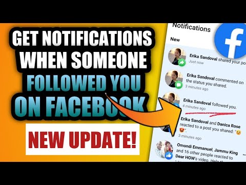 FACEBOOK FOLLOWERS SETTINGS 2022 | HOW TO GET NOTIFICATION WHEN SOMEONE ...