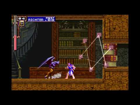 Castlevania SOTN Richter vs Lesser Demon - YouTube