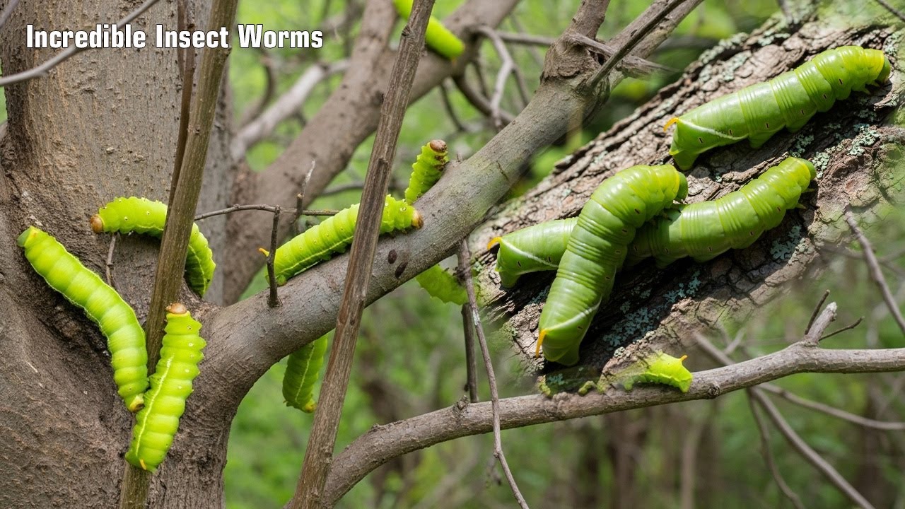 Incredible Insect Worms You’ve Never Seen Before! 🐛🌿 - YouTube