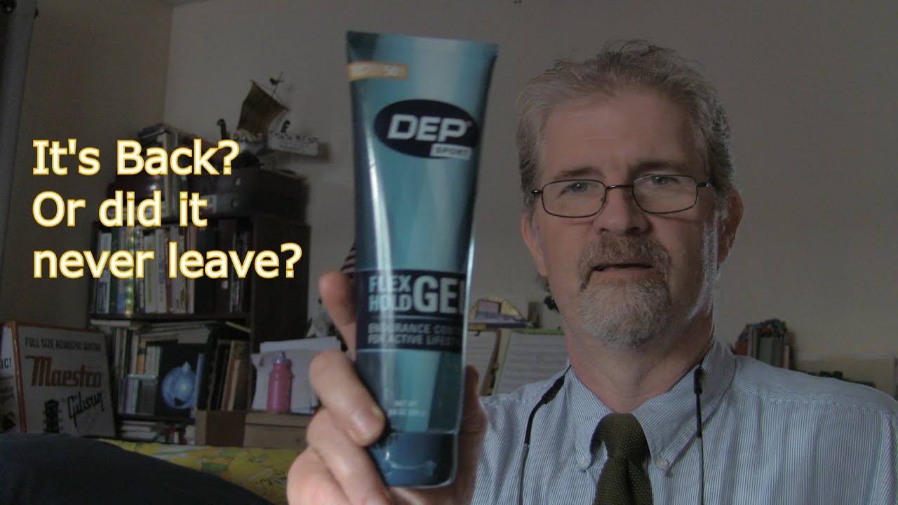 The 1980's hair gel DEP is back! A review and demonstration on how to ...