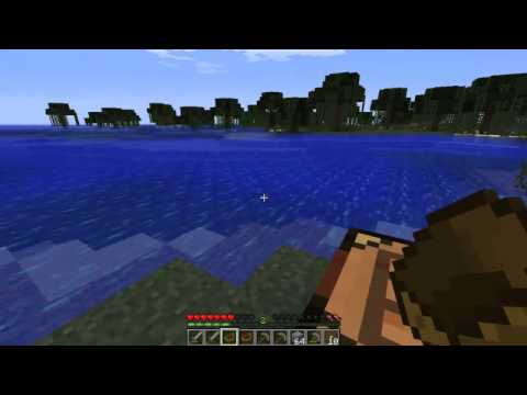 Minecraft Tutorials : 10 How To Make Boat With Wood EP - 10 - YouTube