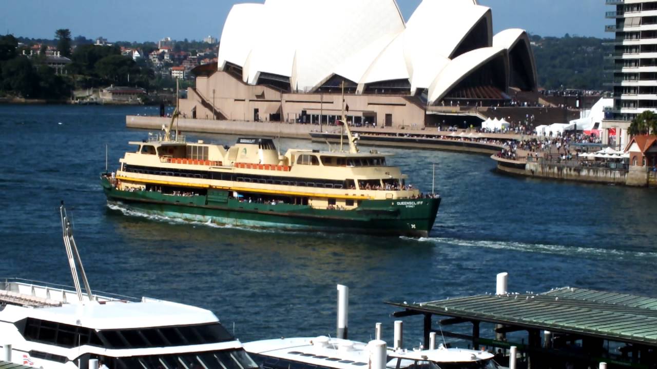 Sydney ferries- Queenscliff & Lady Northcott - YouTube