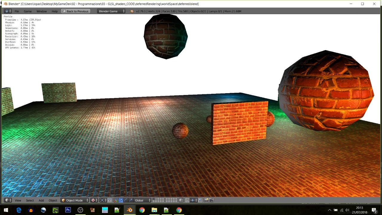 upbge - real deferred rendering (with normalMaps support) (wip) - YouTube