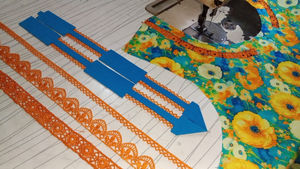 Very Easy Very Stylish Neck Design With Less Cutting And Stitching ...