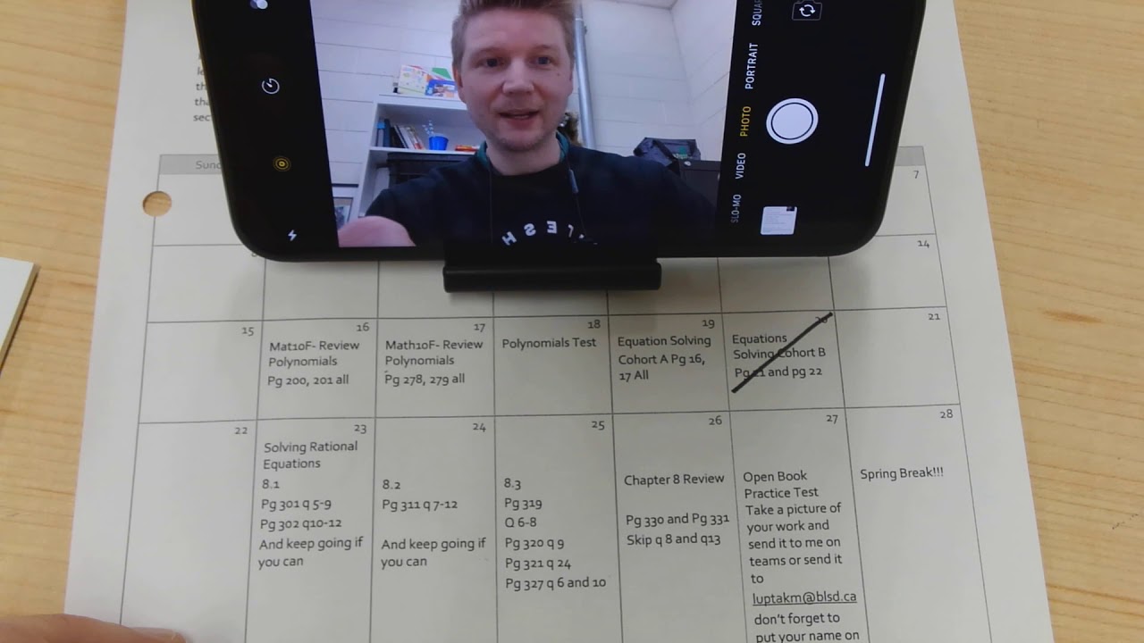 March 20th PD Day- No School Work Assigned Today! Gr 9 - YouTube