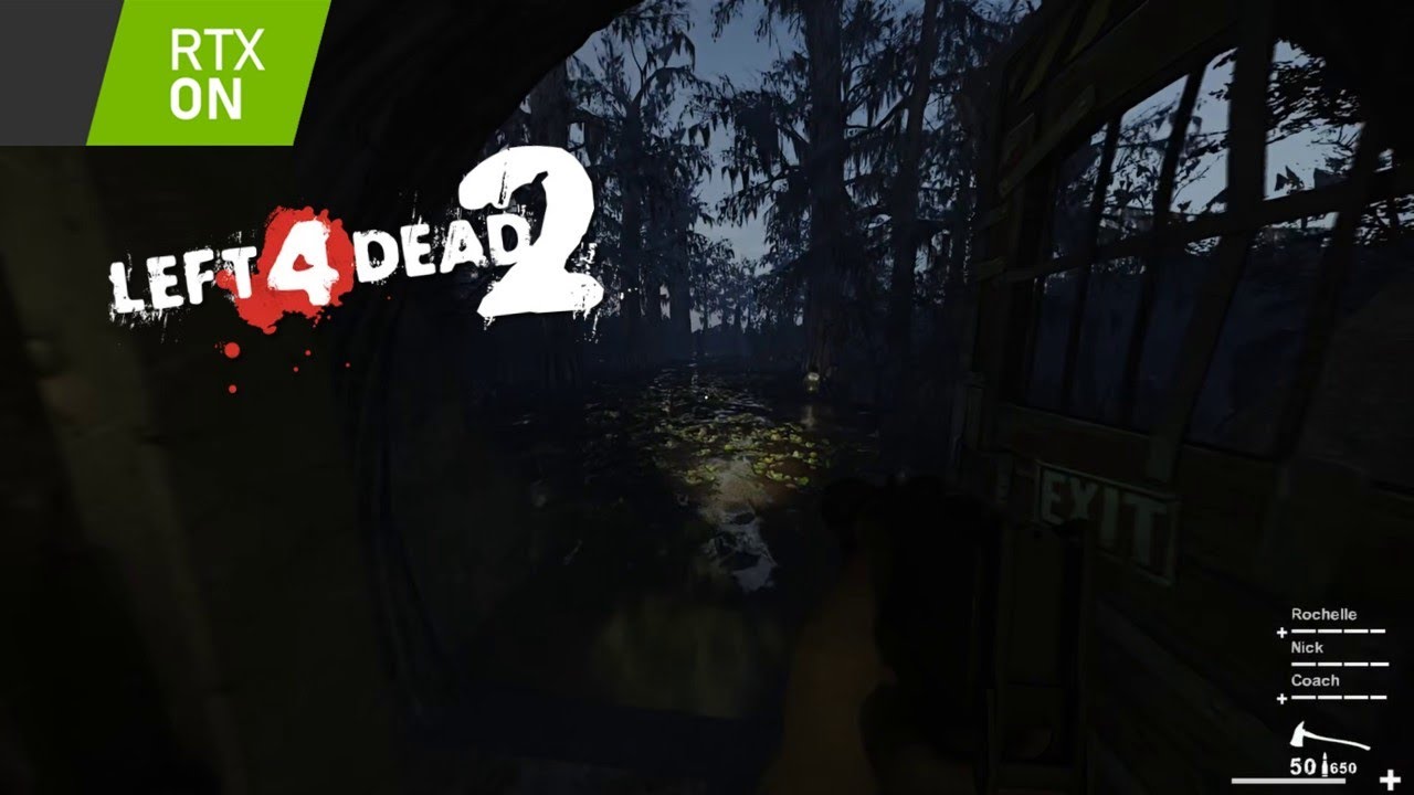 Left 4 Dead 2 RTX Remix Showcase - Swamp Fever - YouTube