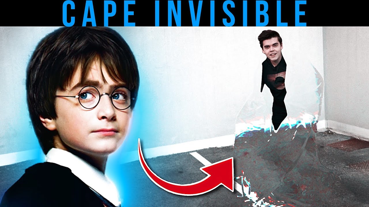 COMMENT FAIRE UNE CAPE D'INVISIBILITÉ ! - YouTube