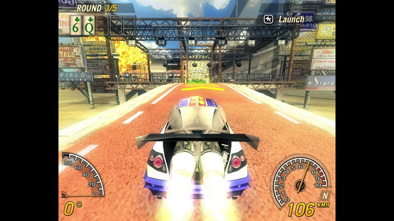 FlatOut 2 (gameplay)part 1 Jelly(Cards) - YouTube