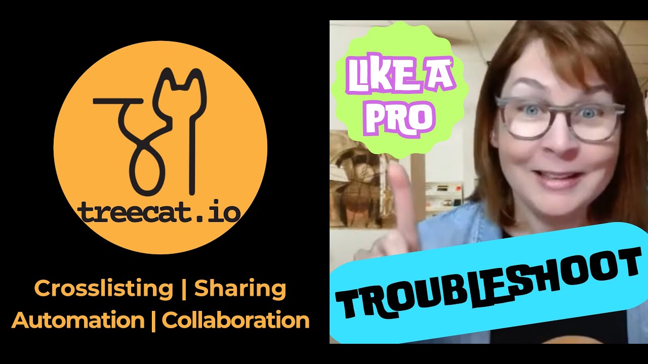 How to Troubleshoot in Treecat #crosslisting #ecommerce #ebay - YouTube