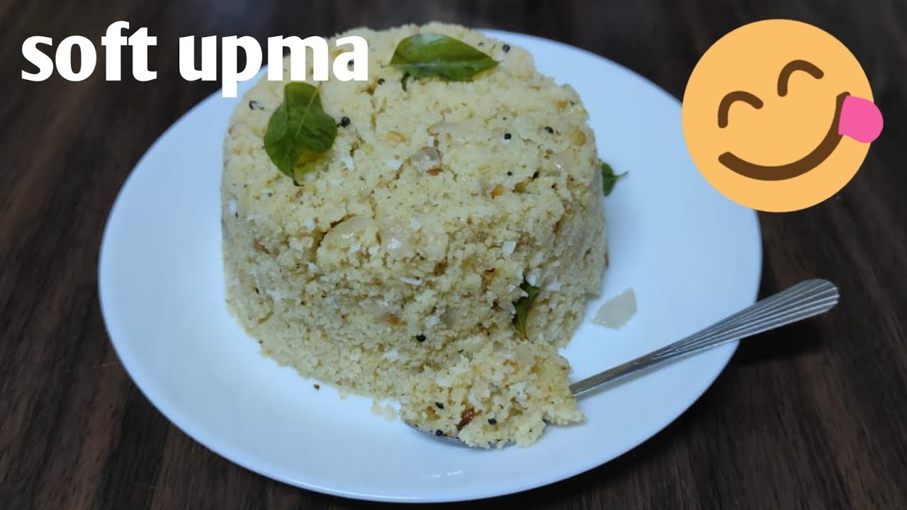 How to make upma soft and tasty upma recipe in subtitles by aysha's ...