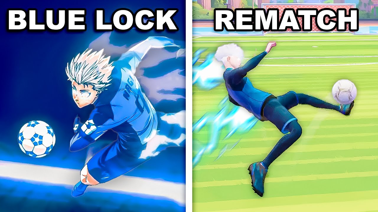 I Recreated 10 Hardest Blue Lock Goals in Rematch! - YouTube
