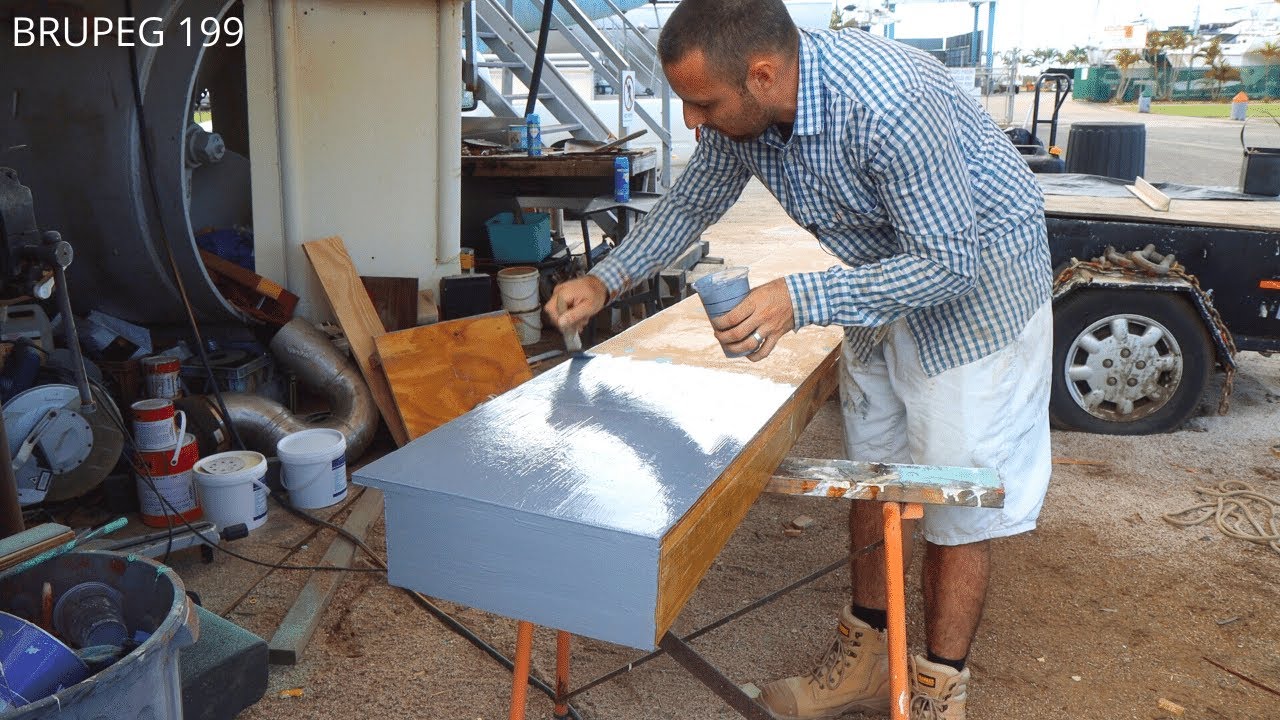 Tipping & painting epoxy in a marine environment - Project Brupeg Ep ...