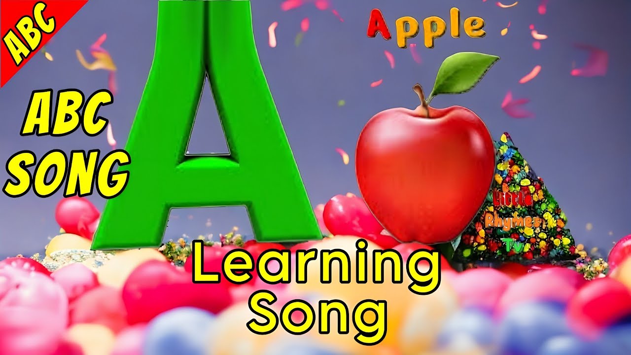ABC Song: A is for Apple 🍏 | Fun & Educational Rhyme for Kids with ...