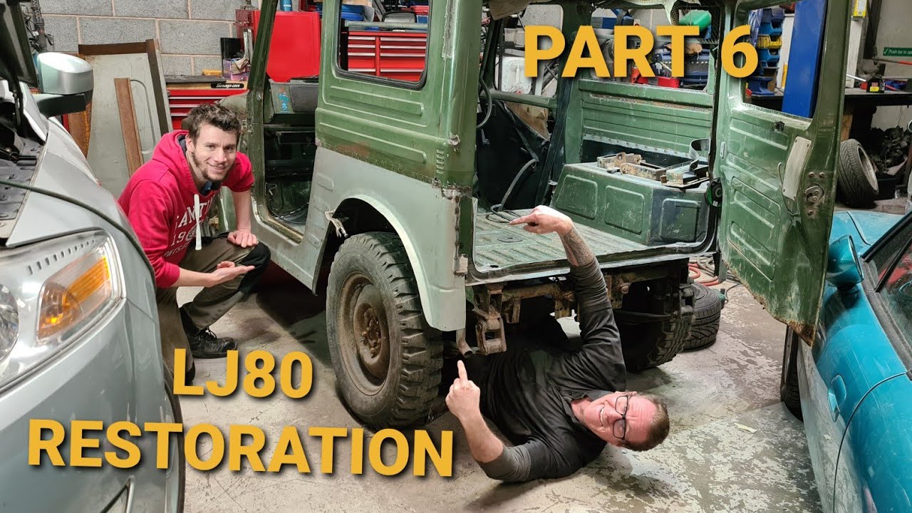 Suzuki LJ80 Restoration Part 6 - Welding the Sill, Rear Quarter Panel ...