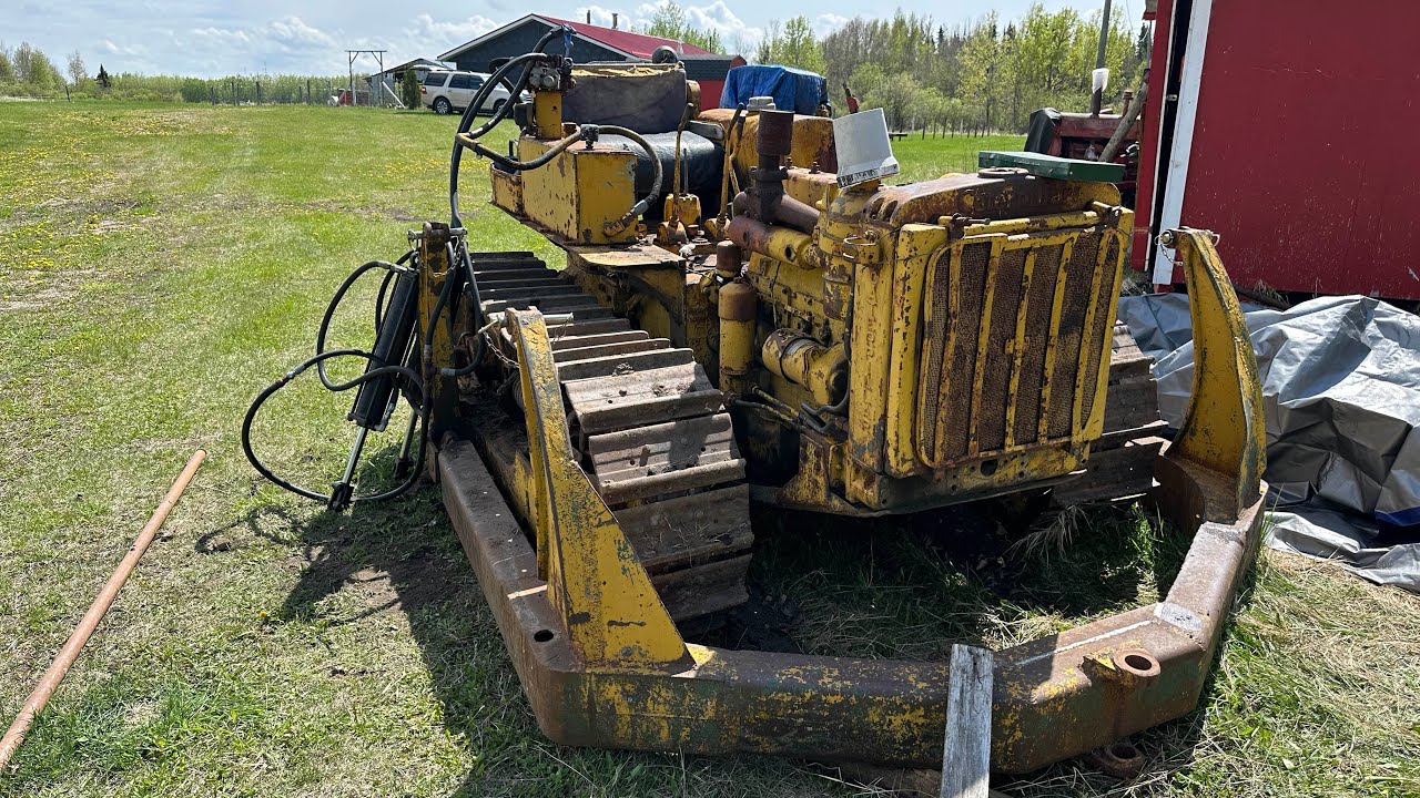 1942 Cat D4-7J 7006W: Will It Start ? - YouTube