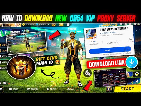 How To Download Ob54 Proxy Server In Free Fire 💯😱🔥 | Free Fire Proxy Server | Proxy Server Free Fire