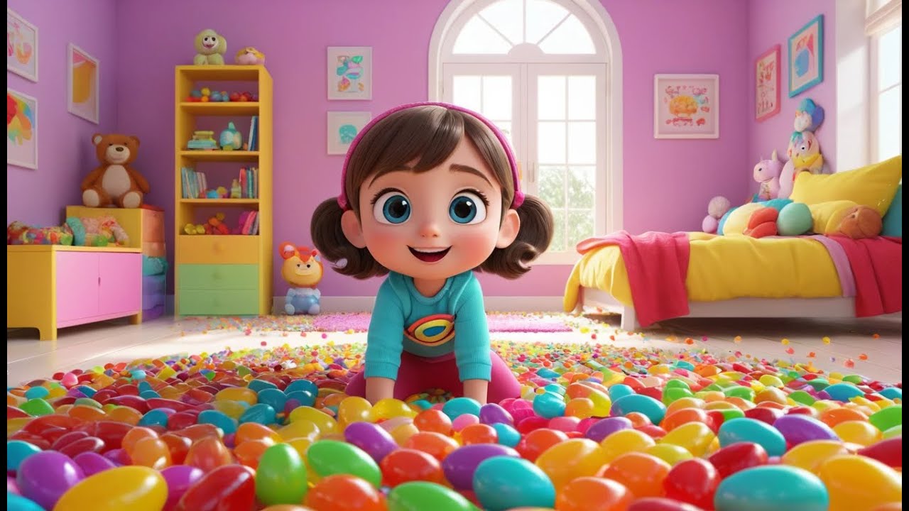 Where Oh Where Did the Jelly Beans Go? | Fun Jelly Bean Hunt Nursery ...