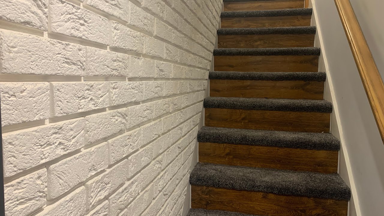 Jak zrobić schody z paneli Podłogowych i dywanu - YouTube