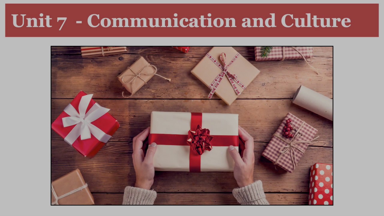 ESL Grade 10 - Unit 7 - Cultural Diversity - Communication - YouTube