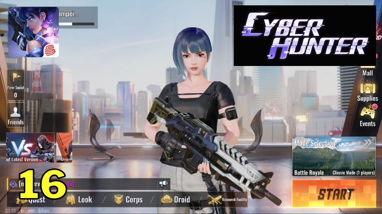 CYBER HUNTER Gameplay 16 (Android/IOS/PC) #cyberhunter #sampeixotogamer ...