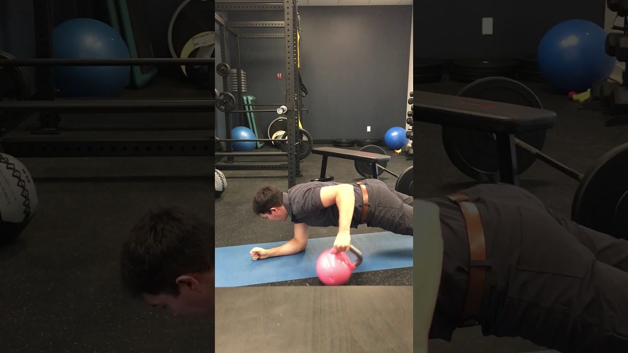 Prone KB Drag - YouTube