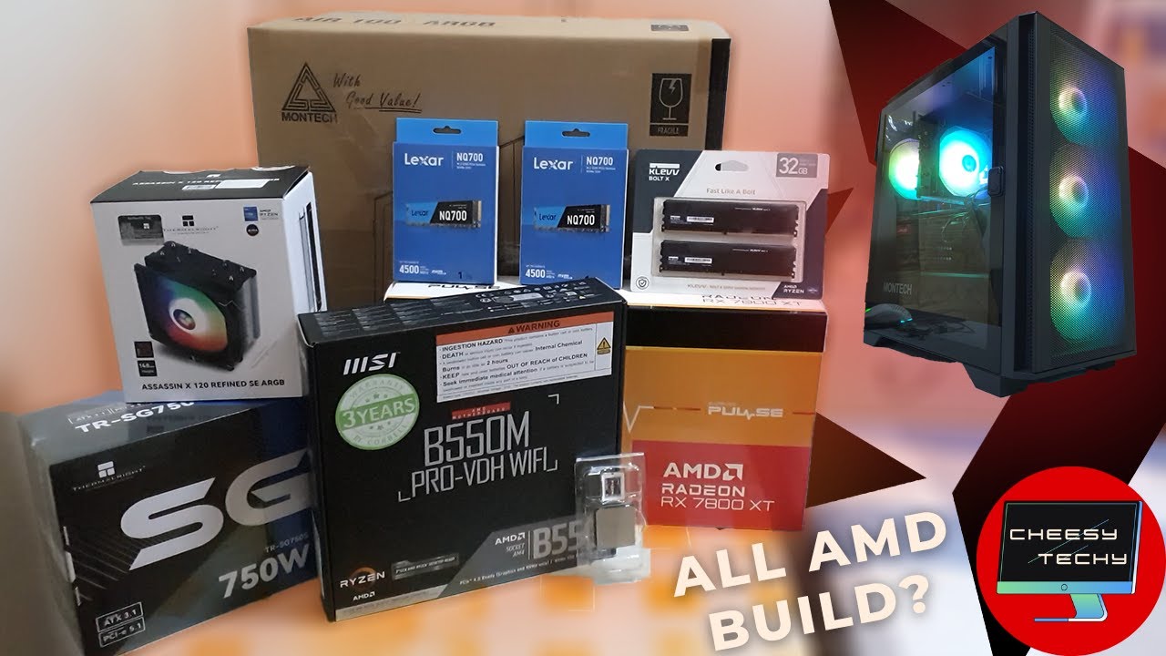 My $1500 All AMD Gaming PC Build? - YouTube