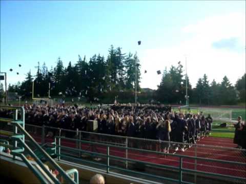 Meadowdale High School 2017 Cap Toss