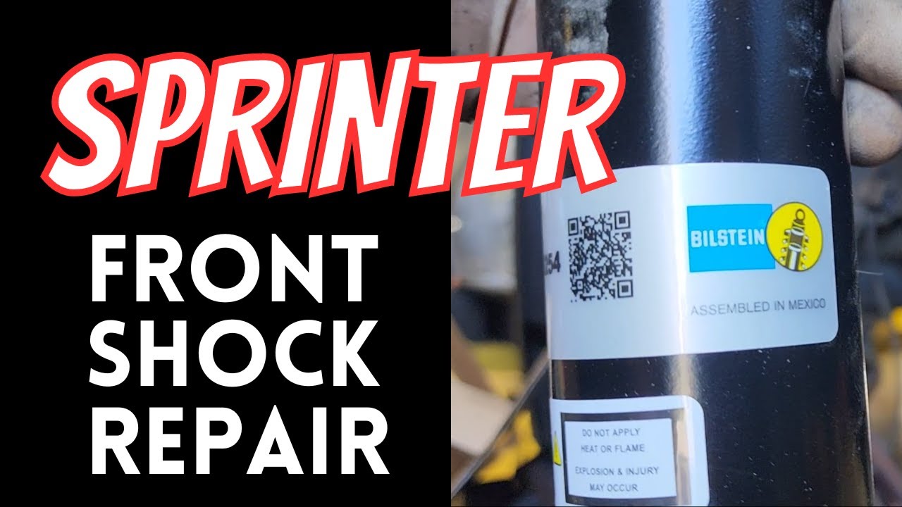 Sprinter How to Replace Front Shocks - YouTube