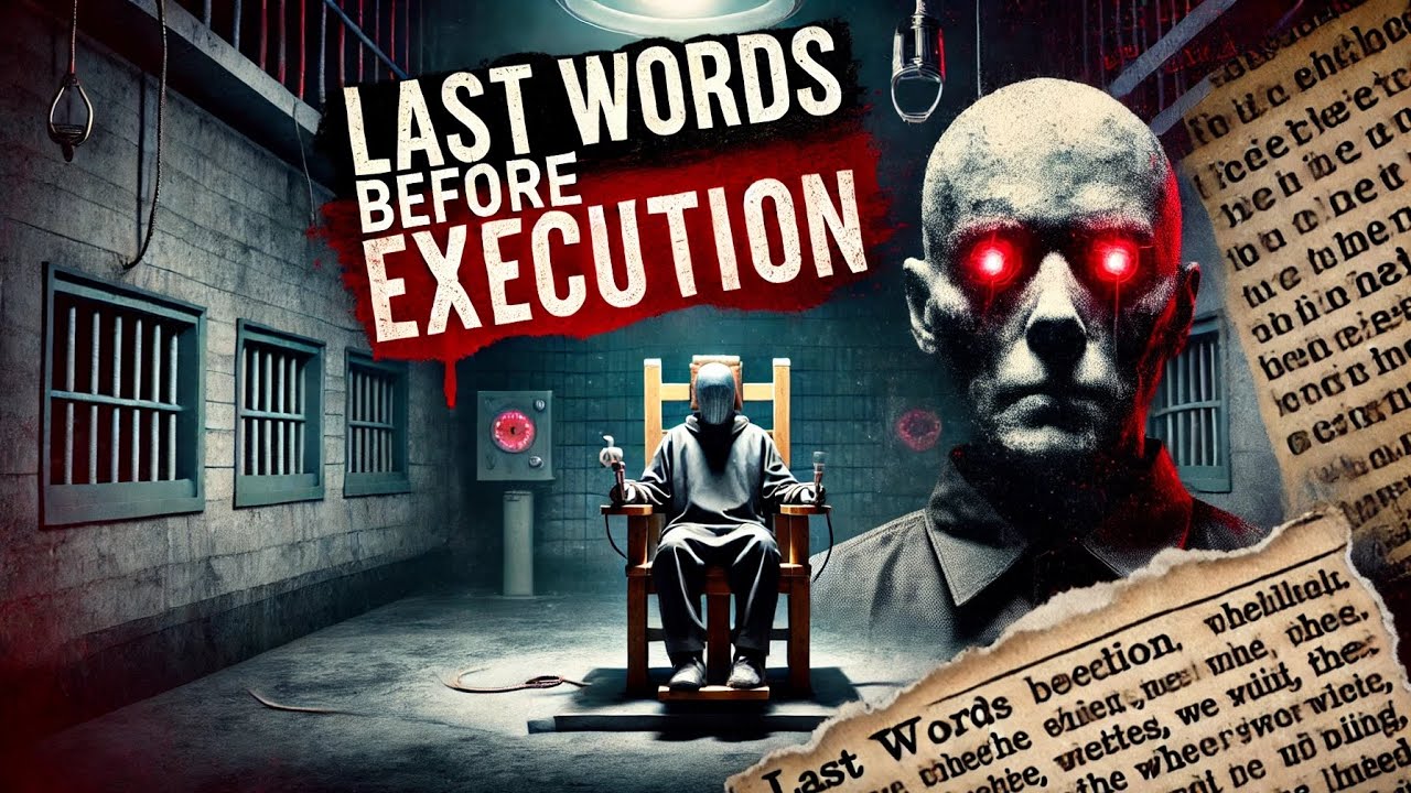 "Chilling Last Words of History's Most Notorious Killers: (True Crime ...