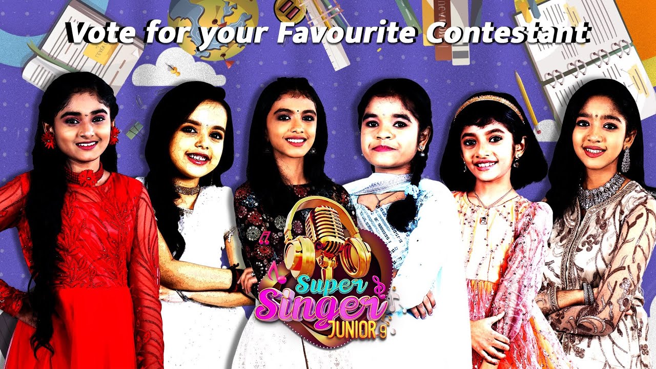 Super Singer Junior 9 | Vote for your Favourite Contestant - YouTube
