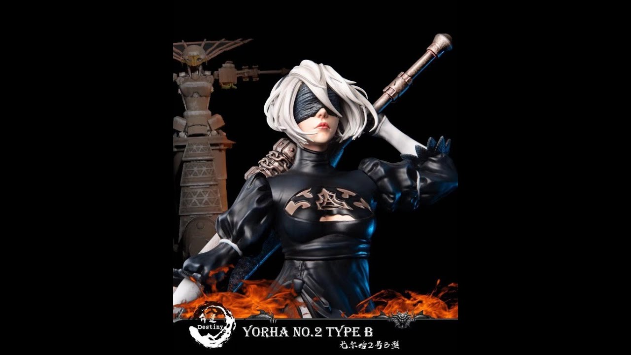 【GK】Destiny Studio - Nier Automata 2B - YouTube