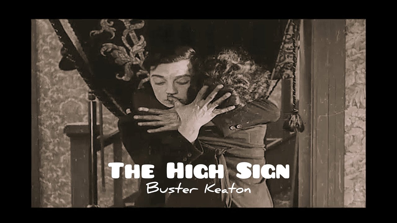 THE HIGH SIGN "In the House Chase" Scene by Buster Keaton | Short Clip ...