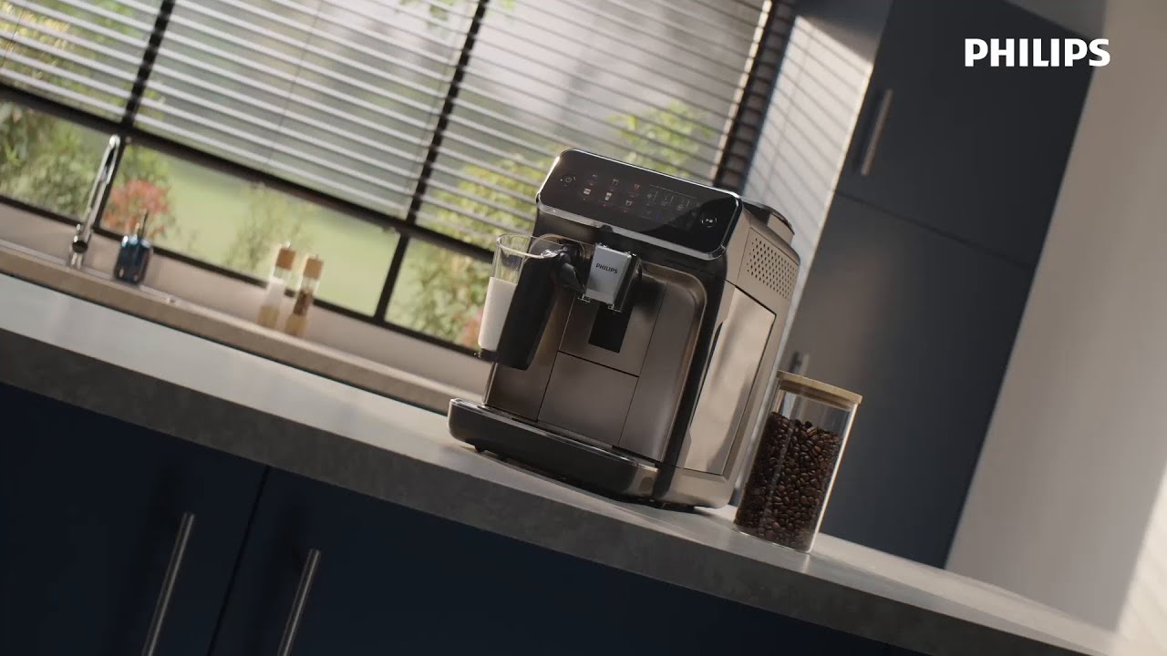 Philips 3300 LatteGo Automatický kávovar - YouTube