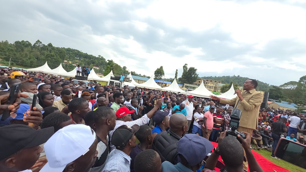 Prof Sam Ongeri talks tough in Nyamira - YouTube