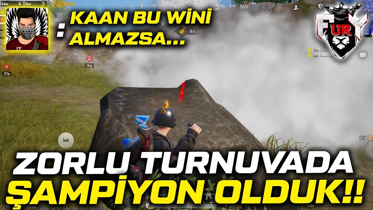 ERSİN YEKİN'İN İNTİKAMINI ALDIM! ŞAMPİYON OLDUK! | FURY TEAM - YouTube
