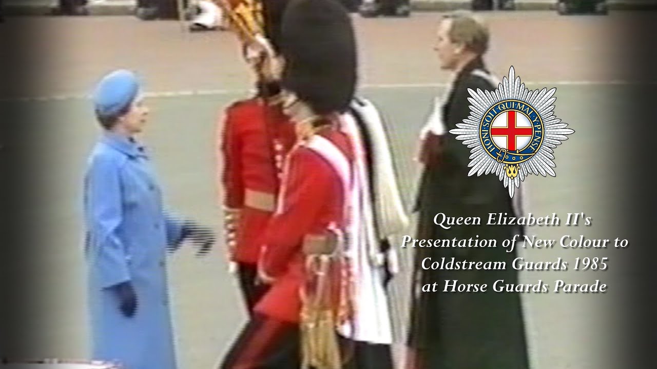 Queen Elizabeth II's Presentation of New Colour 1985 (Full) - YouTube