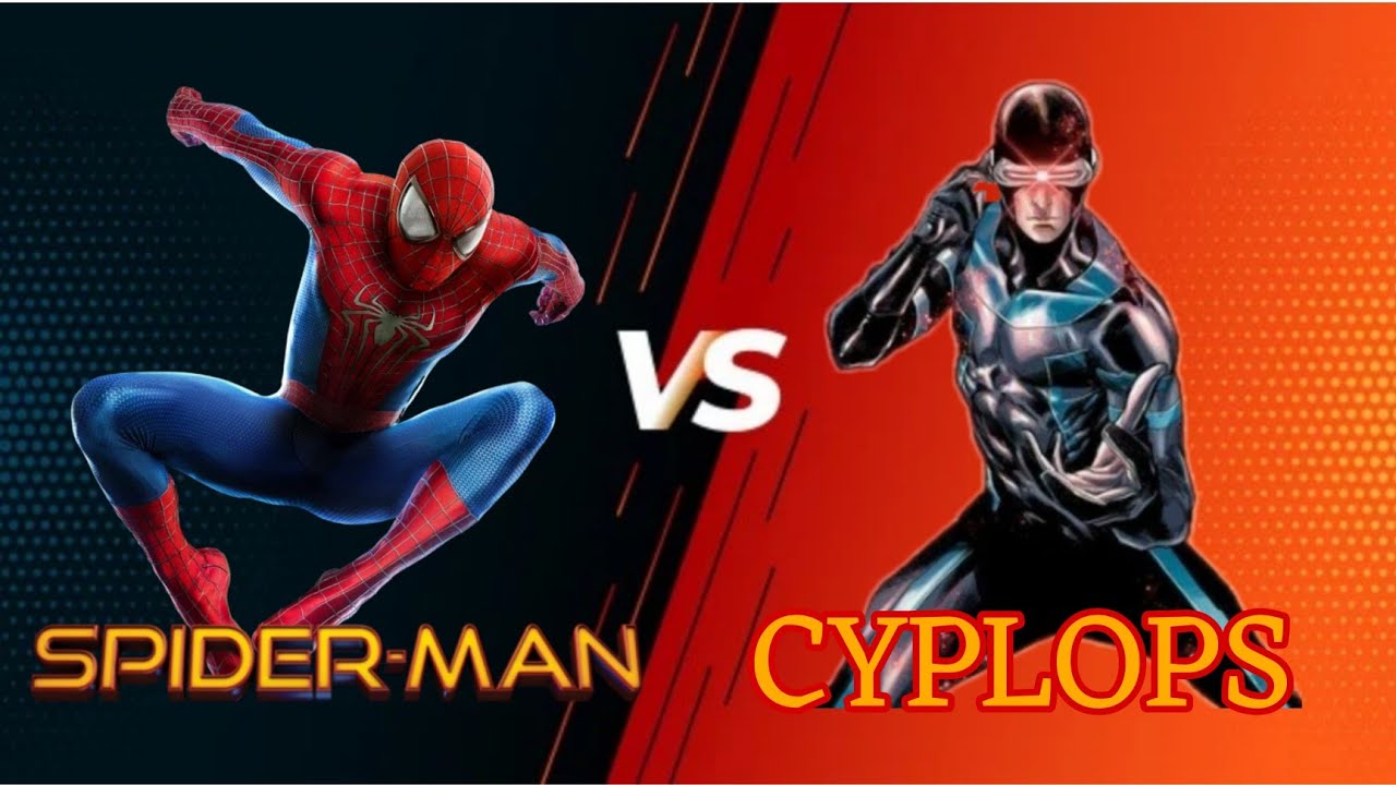Spider man Vs Cyclops | Spiderman X Cyclops - YouTube