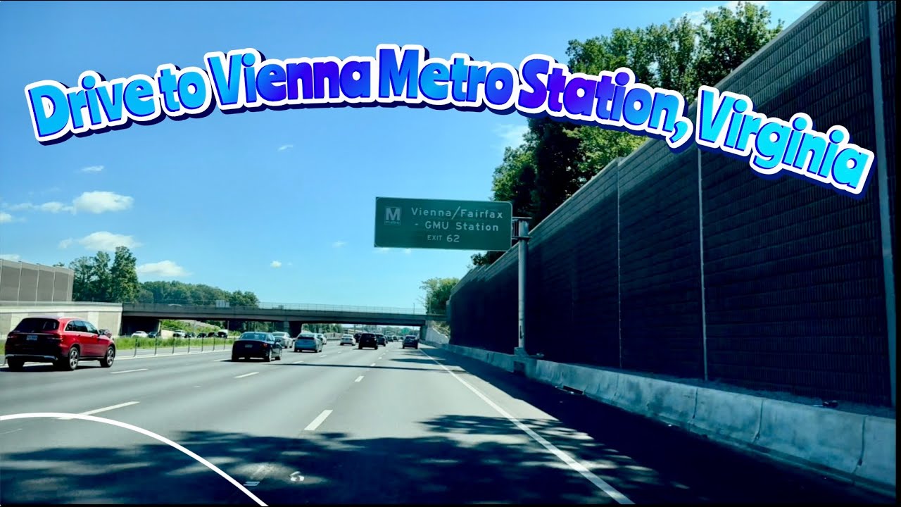 Drive to Vienna Metro Station Virginia - YouTube